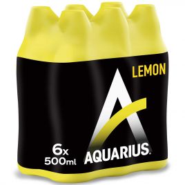 Aquarius Lemon sport drink 6-pack Order Online | Worldwide Delivery