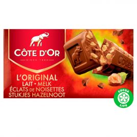 Cote d'Or Milk chocolate with hazelnut pieces tablet 2-pack Order ...